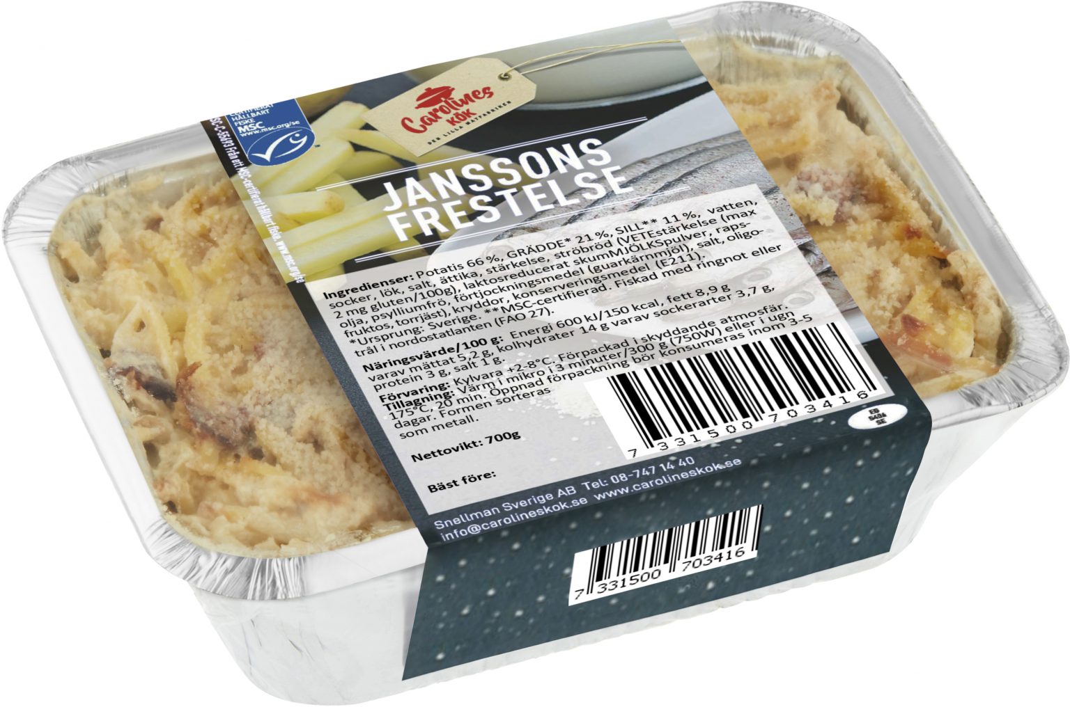 Janssons frestelse 700 g - Carolines Kök